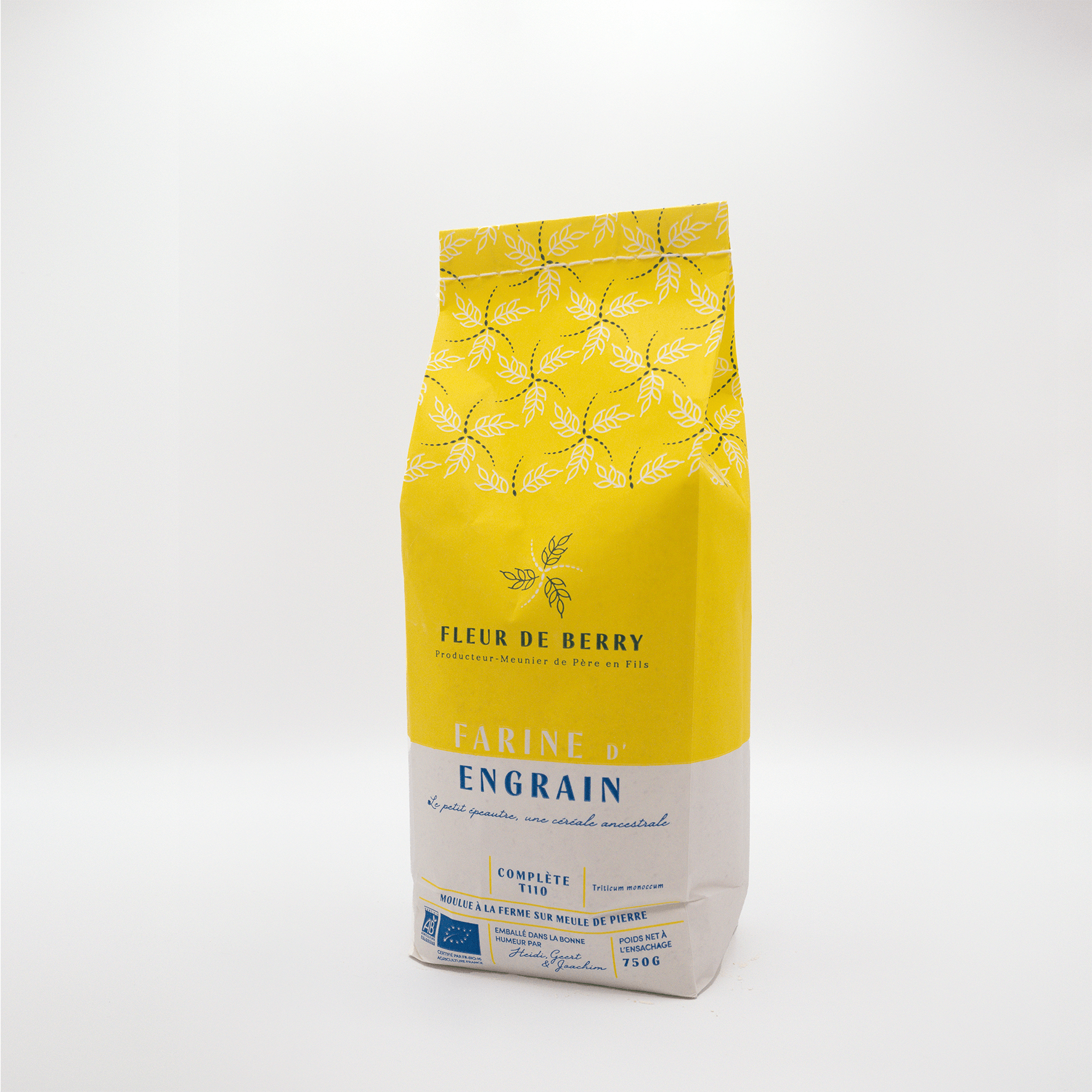Farine d'Engrain T110 | Fleur de Berry Farine d'engrain bio